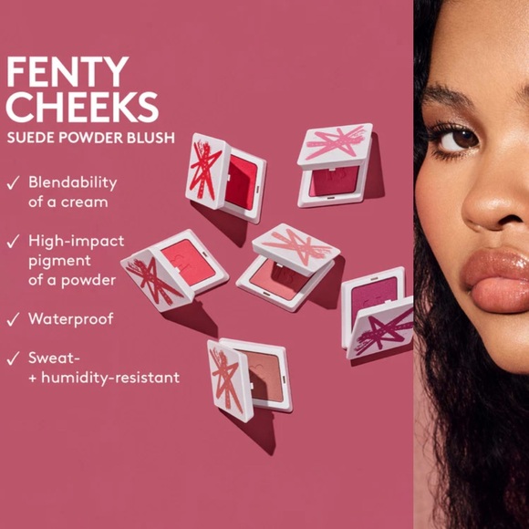 Fenty Beauty | Makeup | Fenty Beauty Suede Powder Blush Lolly Poppin ...